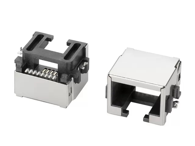 RJ45-8P8C SMD Jack Horizontal,Mid Mount with Shielded manufacturer & supplier - KLS Electronic ...